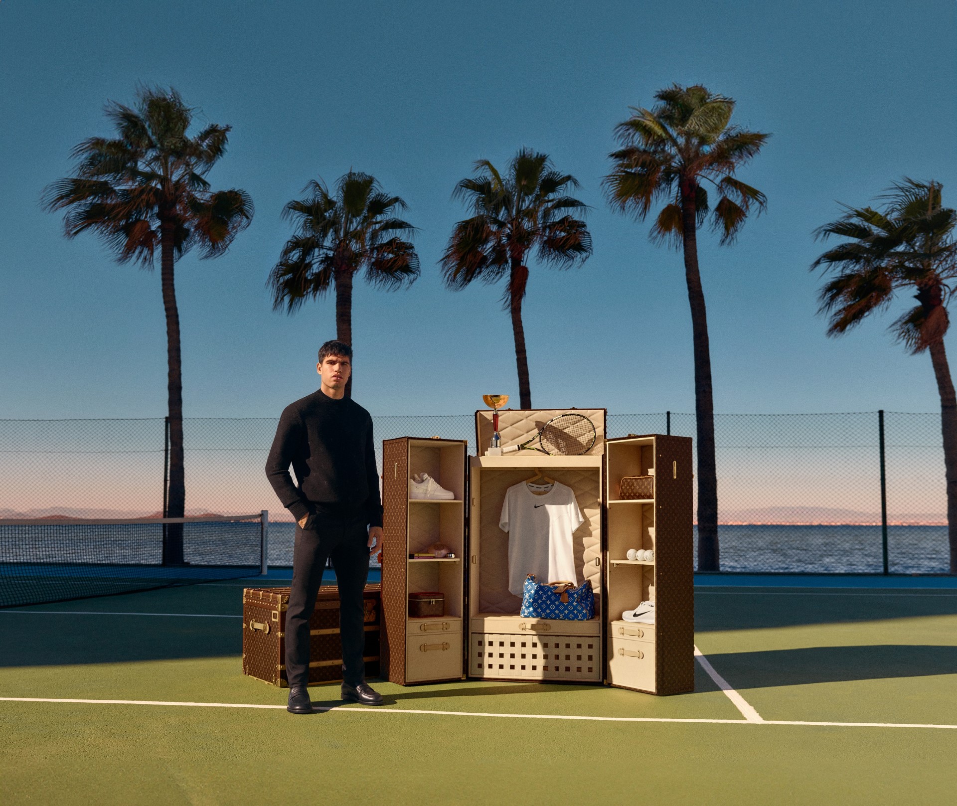 Carlos Alcaraz y Louis Vuitton se alían para crear un baúl único | Grazia