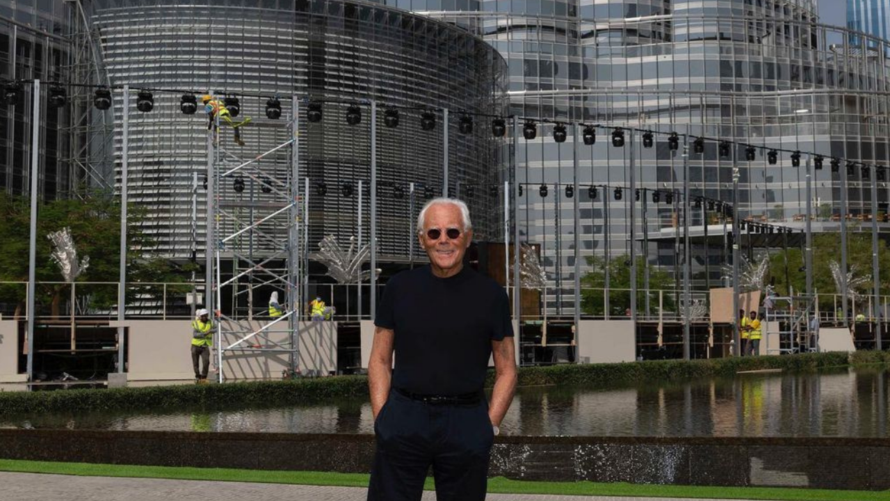 Giorgio Armani Set To Unveil His Highly-Anticipated Show In Dubai