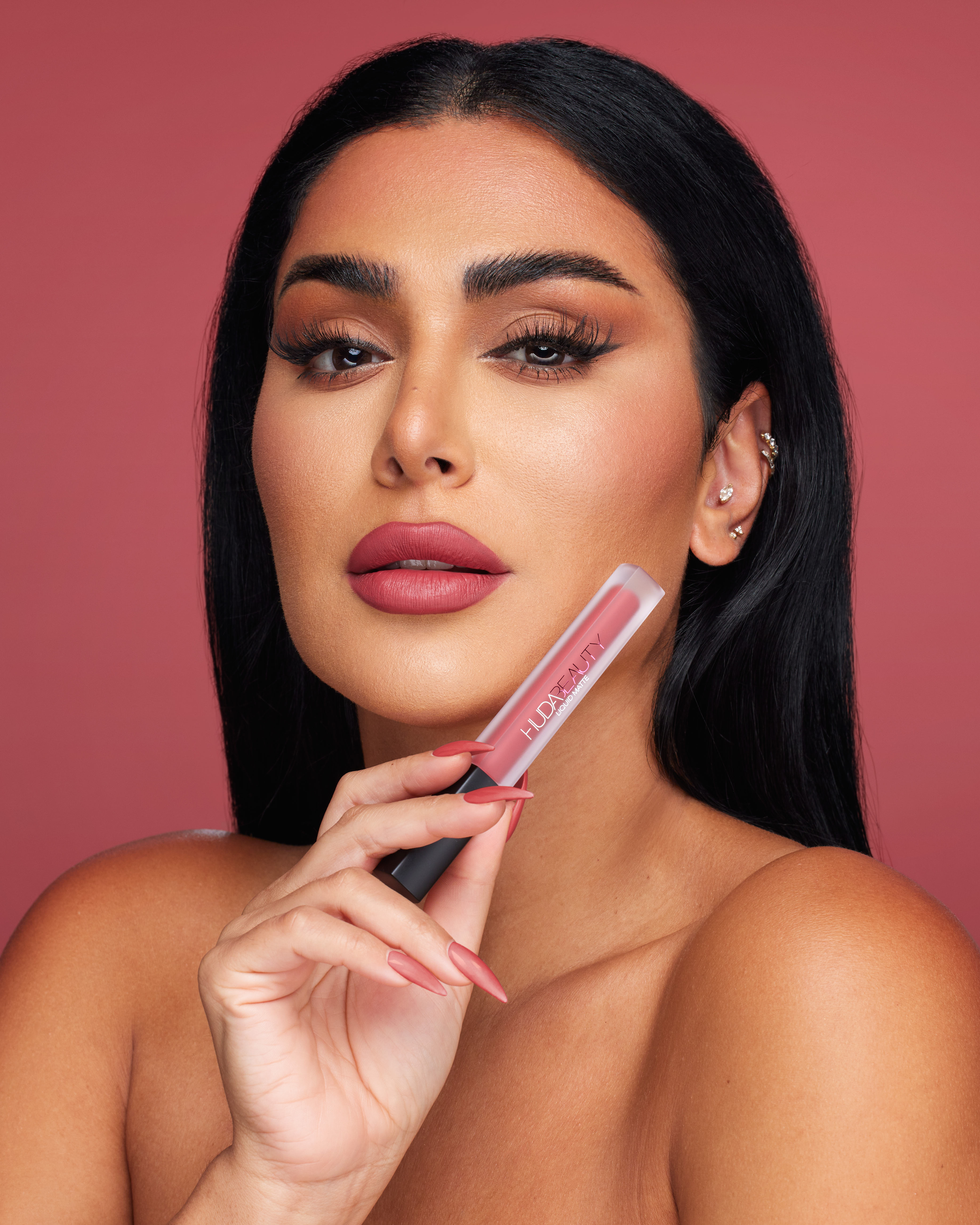 Huda Beauty Just Relaunched Its Iconic Liquid Matte Lipstick