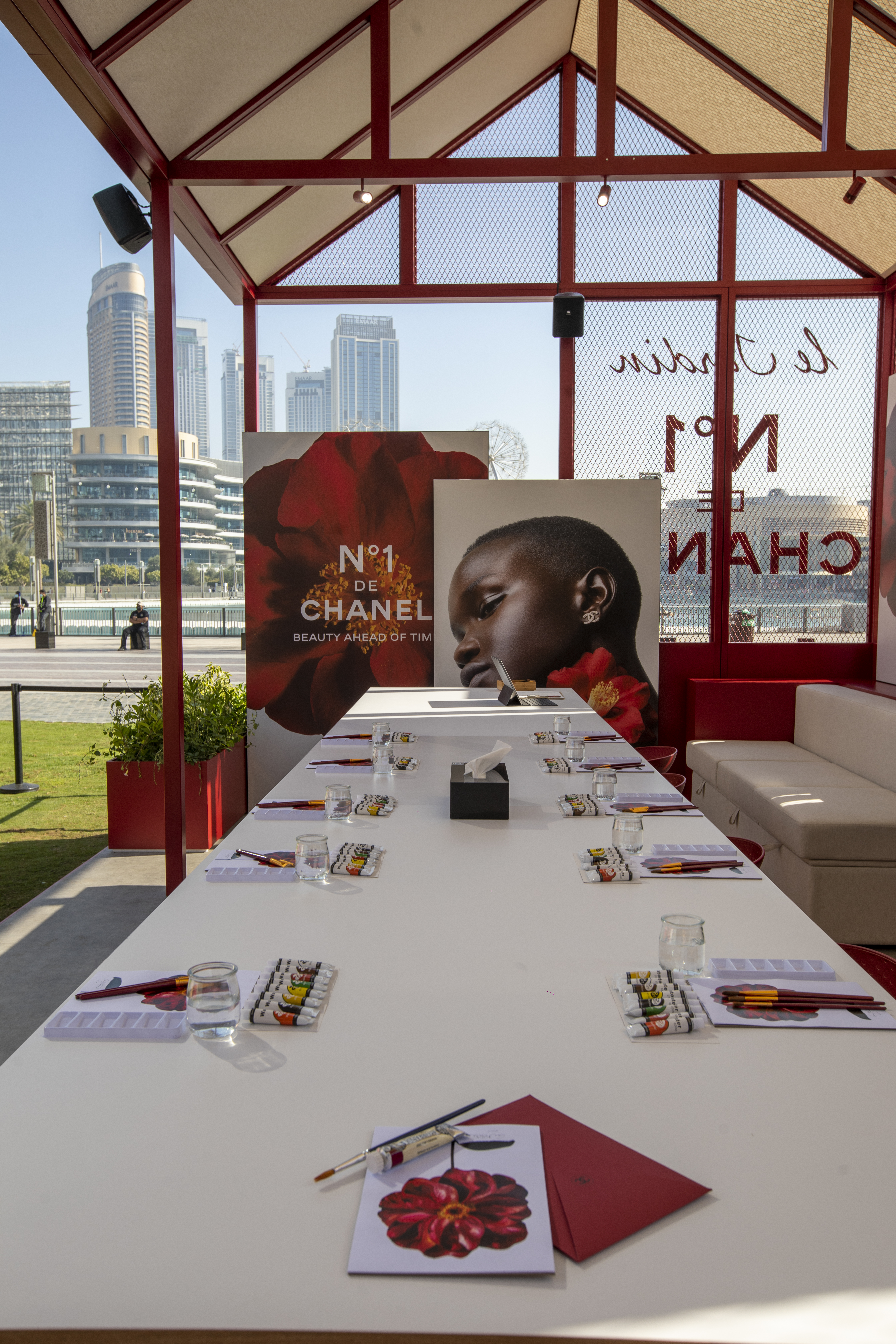 Chanel Pop-Up Event In Downtown Dubai Displays Its New Collection