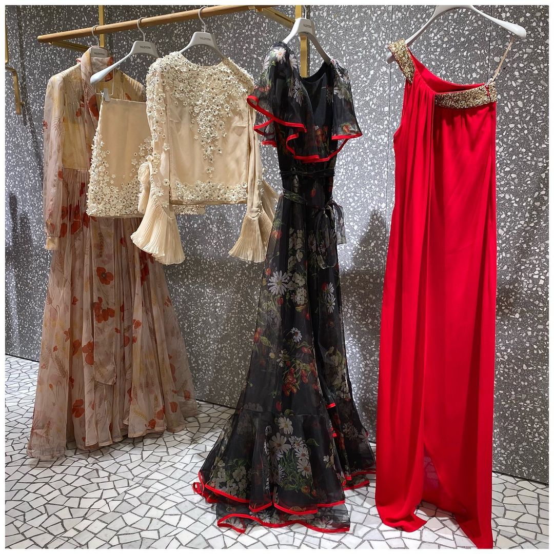 Salma Abu Deif Paid Homage To The Valentino Archives Collection
