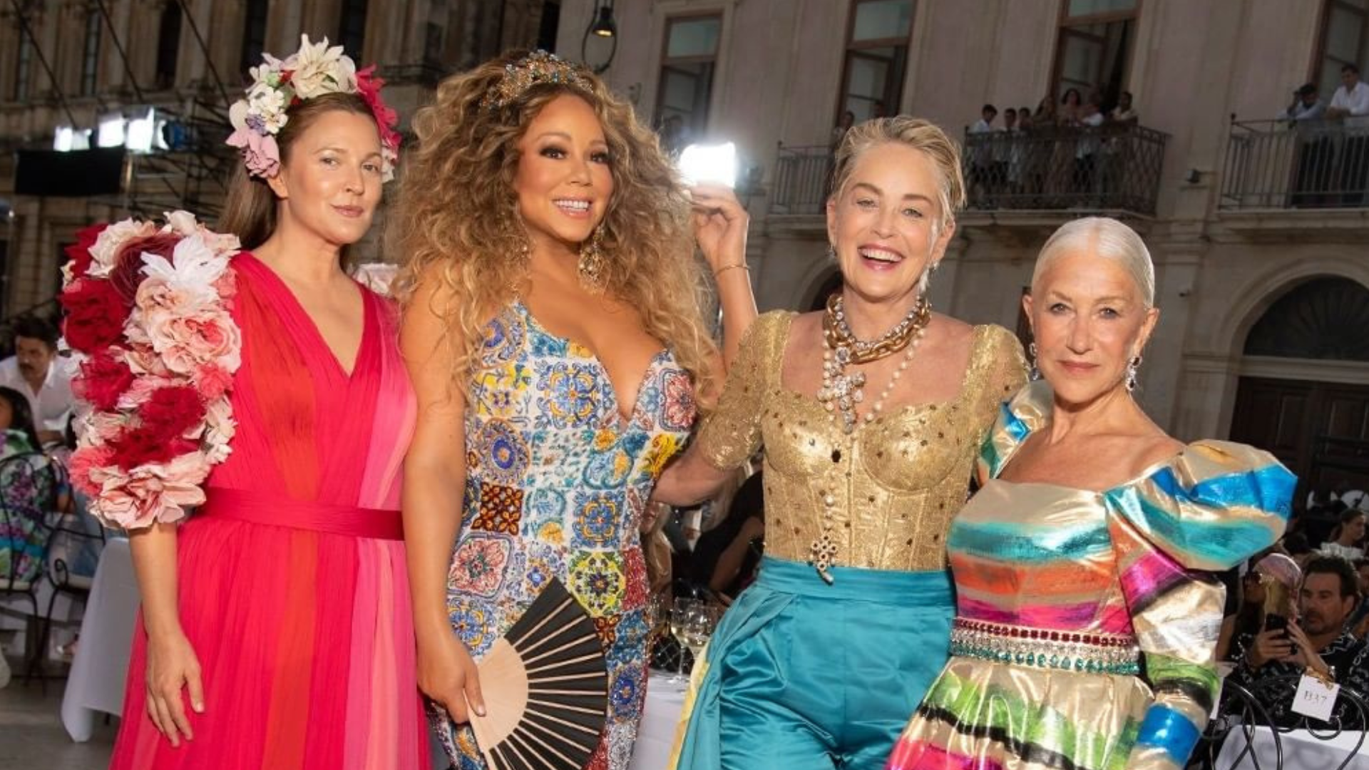 Best-Dressed Celebrities At Dolce & Gabbana's Alta Moda 2022 Show