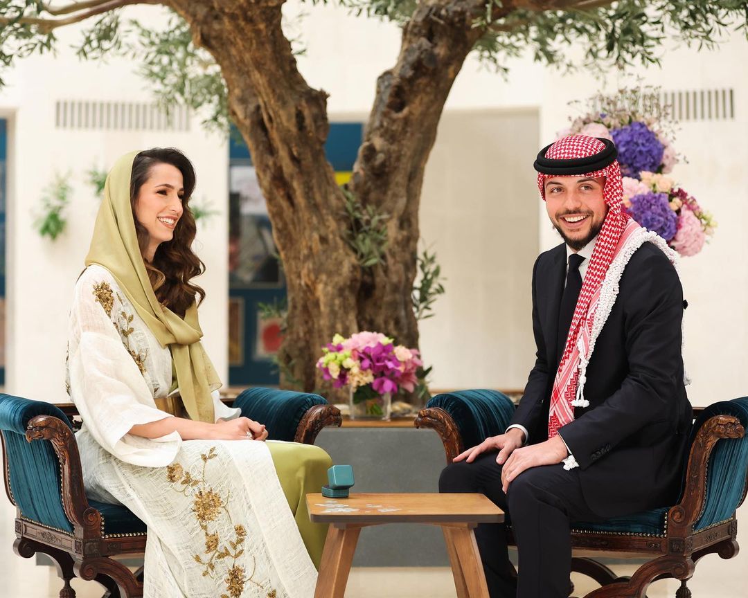 HRH The Crown Prince Of Jordan Is Engaged To Wed Ms Rajwa Al Saif