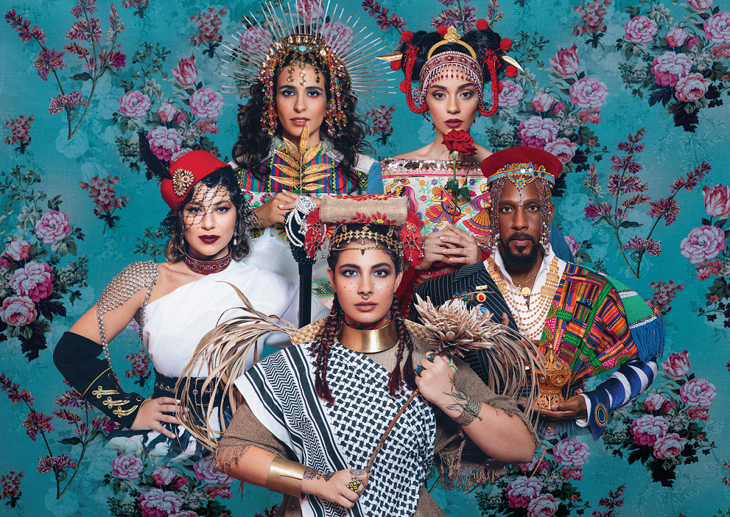 The Mayyas Female Dancing Crew Performing For The First Time In Dubai