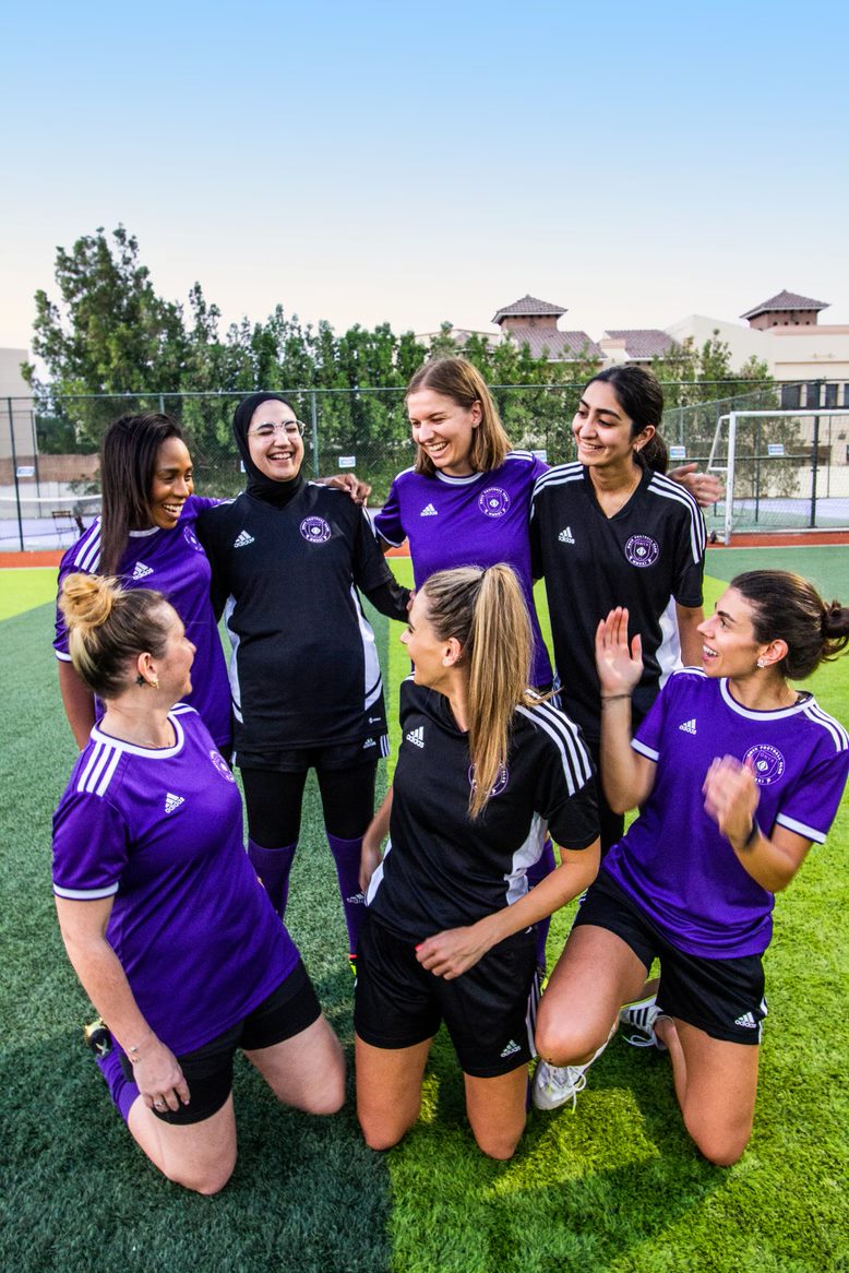 Adidas Partners With The UAE's First Female Football Club