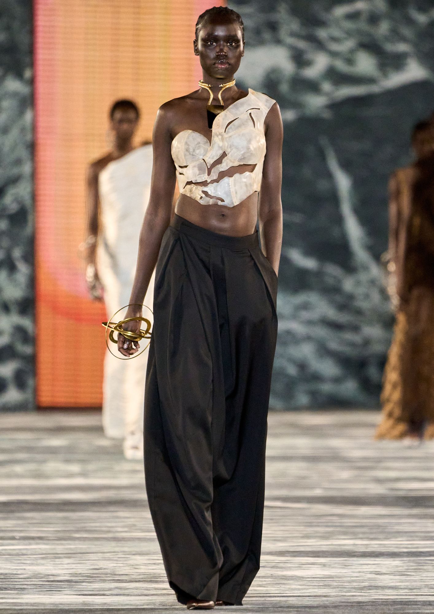 Egyptian Brand Okhtein Collaborates With Balmain At Paris Fashion Week