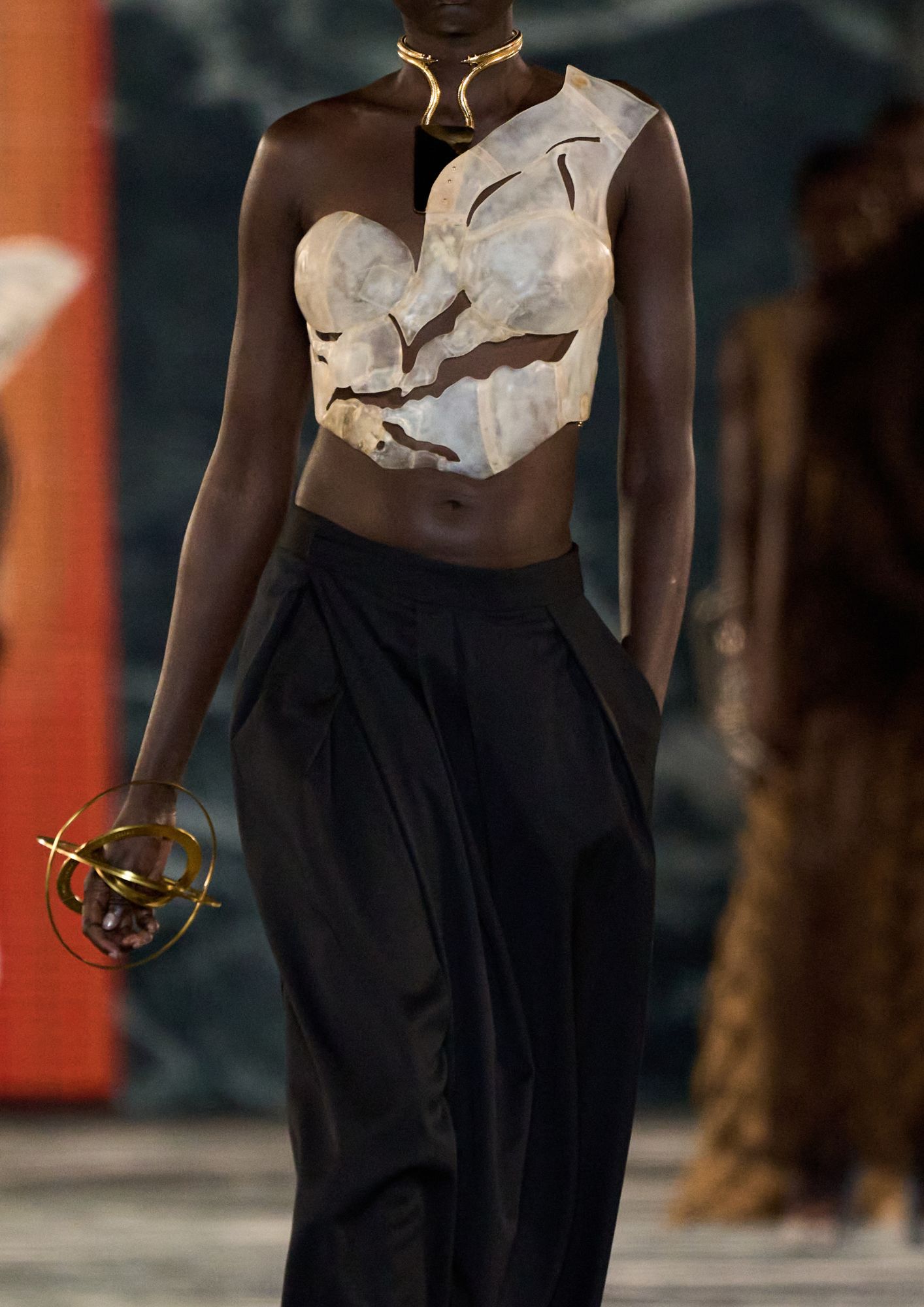 Egyptian Brand Okhtein Collaborates With Balmain At Paris Fashion Week