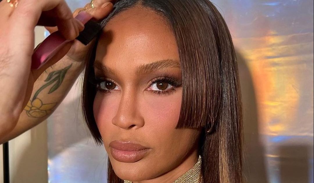 Joan Smalls Wore Blunt Layers With Long Hair At The AMAs - Grazia ...