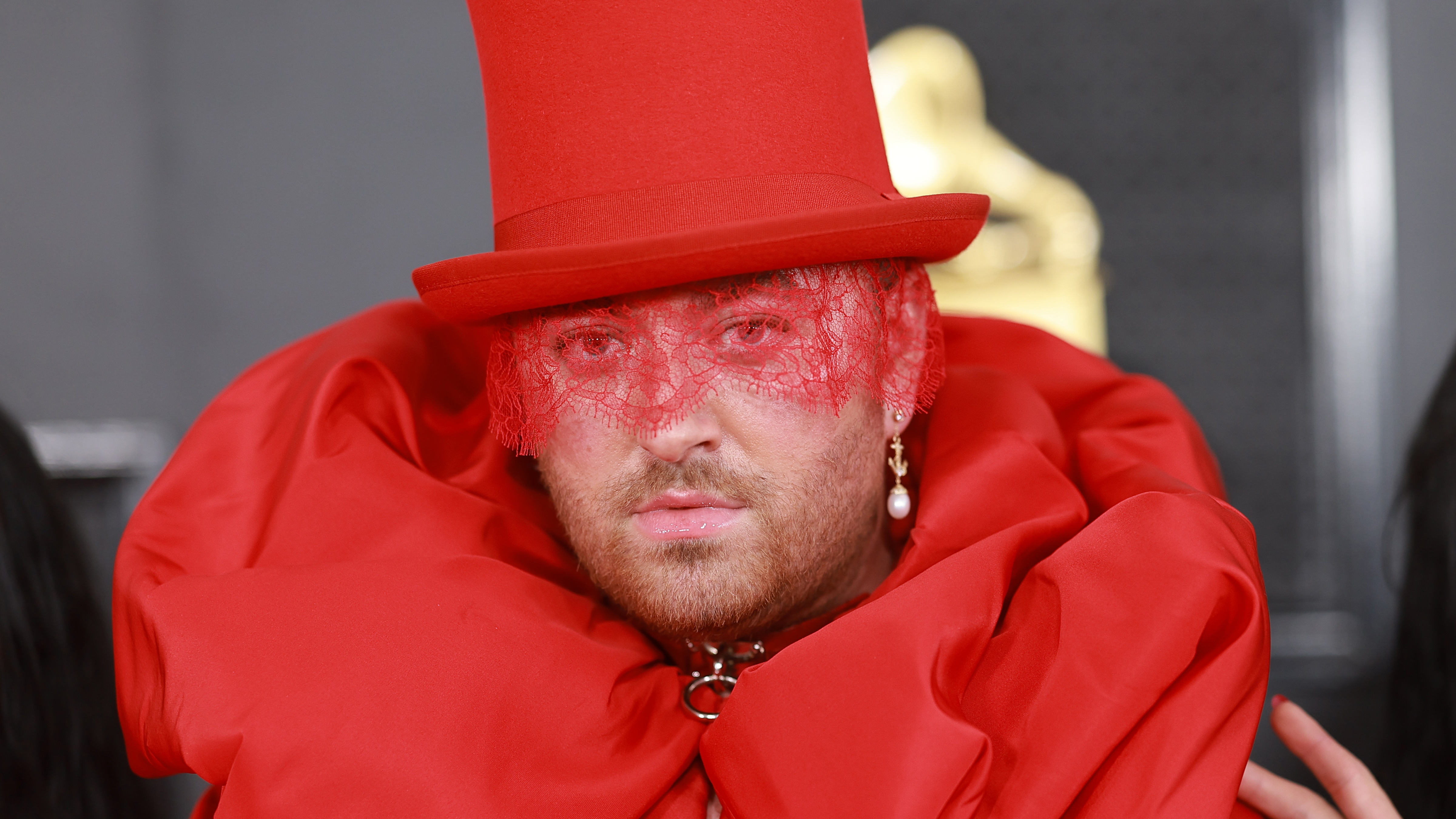 Unholy Singer Sam Smith Has Arrived At The Grammys In Style