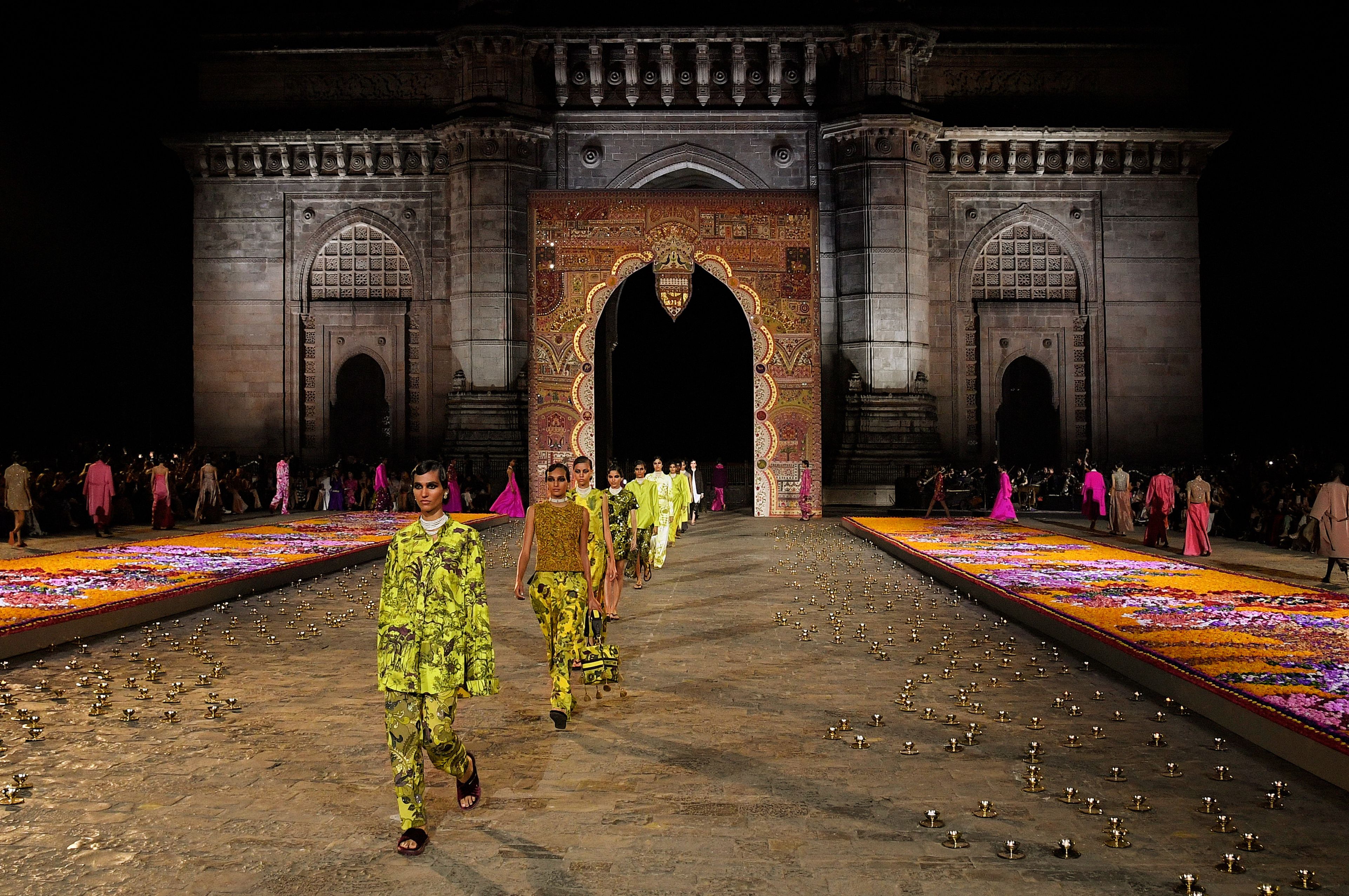 Inside Dior's Autumn '23 Show At The Gateway Of India In Mumbai