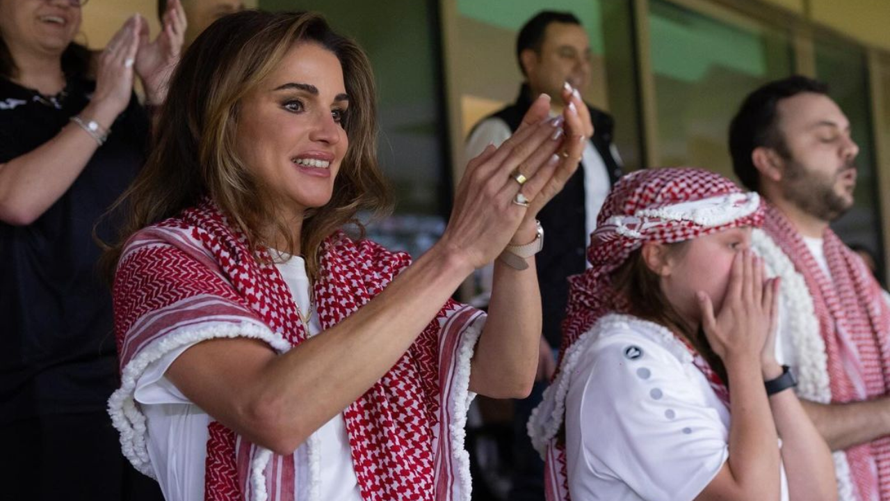 Queen Rania & Sheikha Moza Reunite In Qatar: Pictures