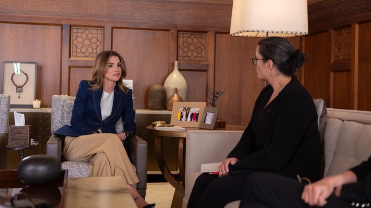 Queen Rania Palestine Advocacy: Meets Save The Children CEO