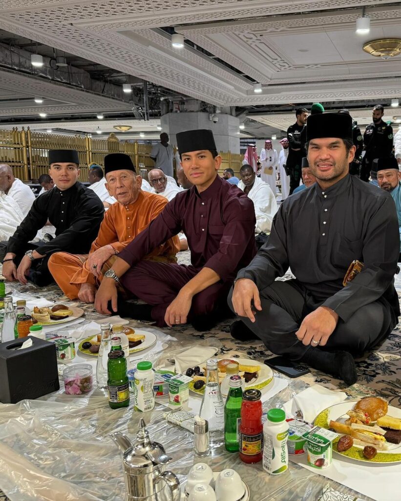 Brunei's Prince Mateen & Princess Anisha In Saudi For Umrah