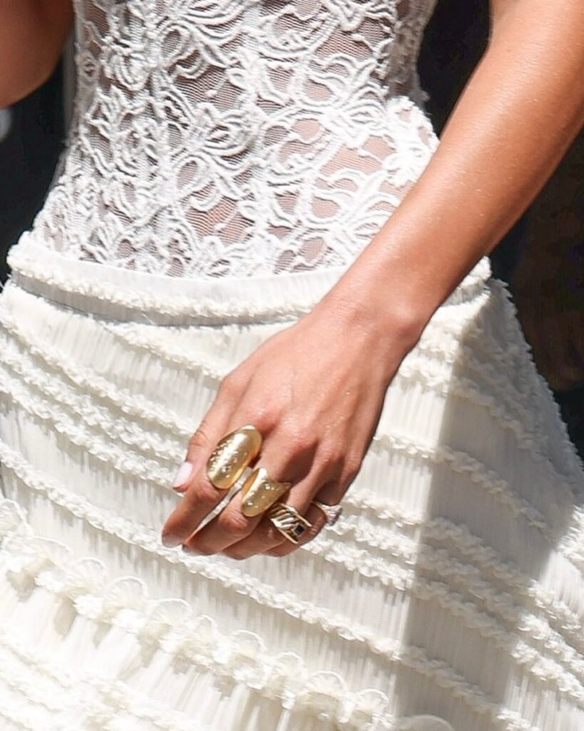 Bella Hadid Wears Dubai Brand For Orebella Launch