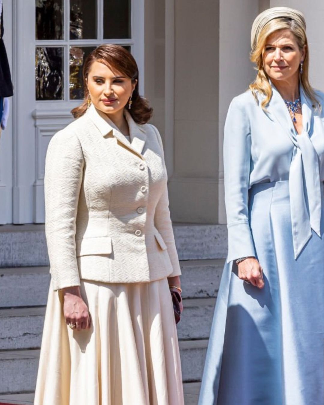 Sheikha Jawaher Of Qatar Steps Out Clad In Dior For State Visit In UK