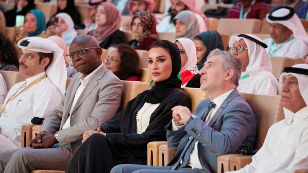 Made for Royalty: HH Sheikha Moza Stuns In Custom Schiaparelli