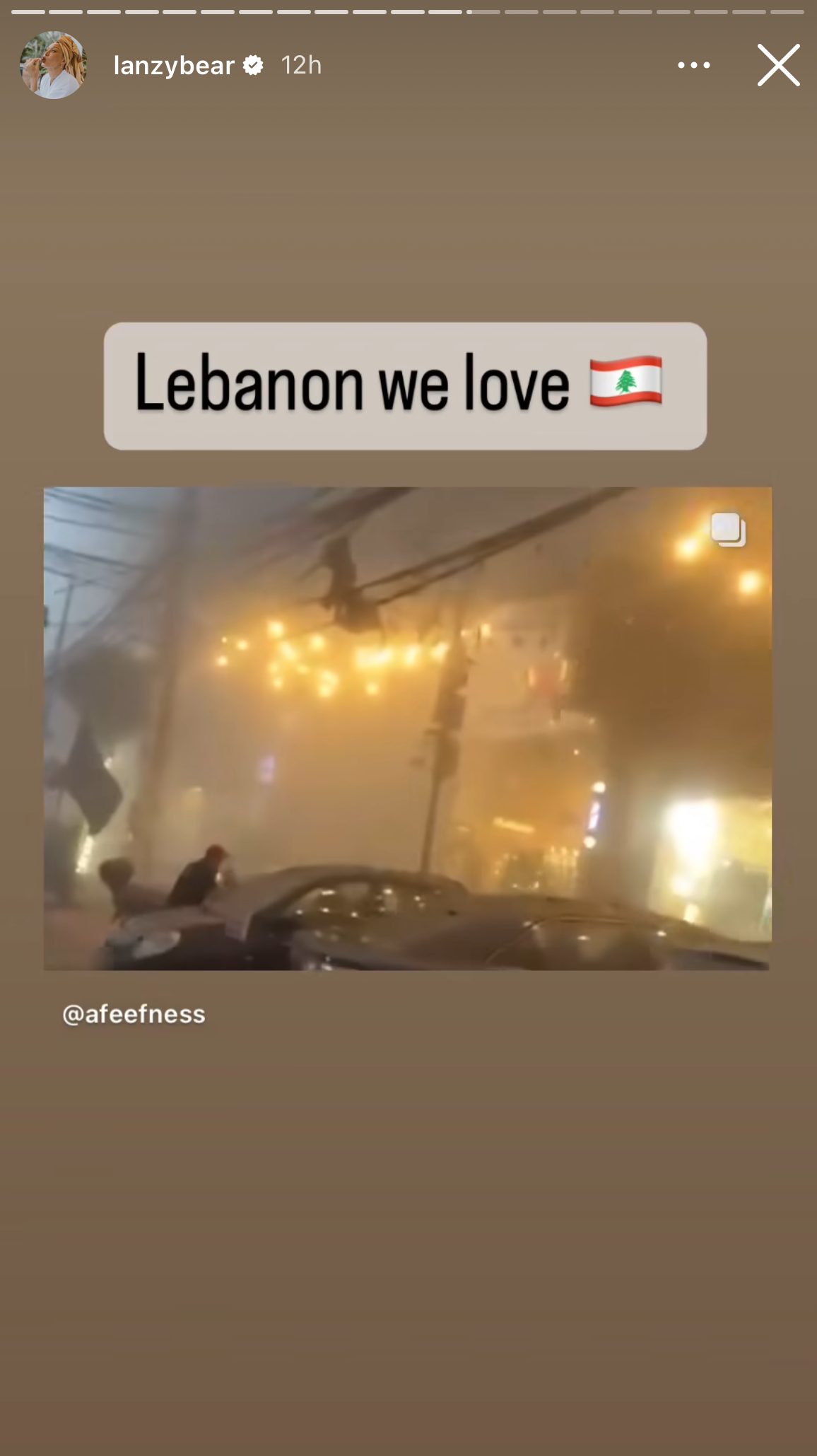 A-Listers & Middle Eastern Celebs Show Support For Lebanon