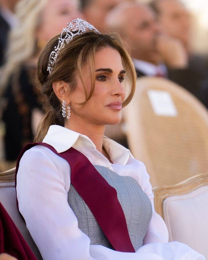 Crown Jewels: A Glimpse Into Queen Rania's Tiara Collection
