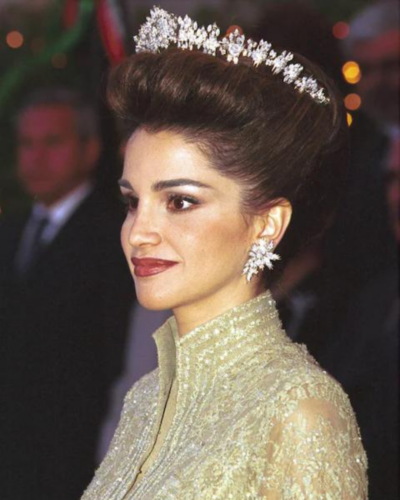 Crown Jewels: A Glimpse Into Queen Rania's Tiara Collection