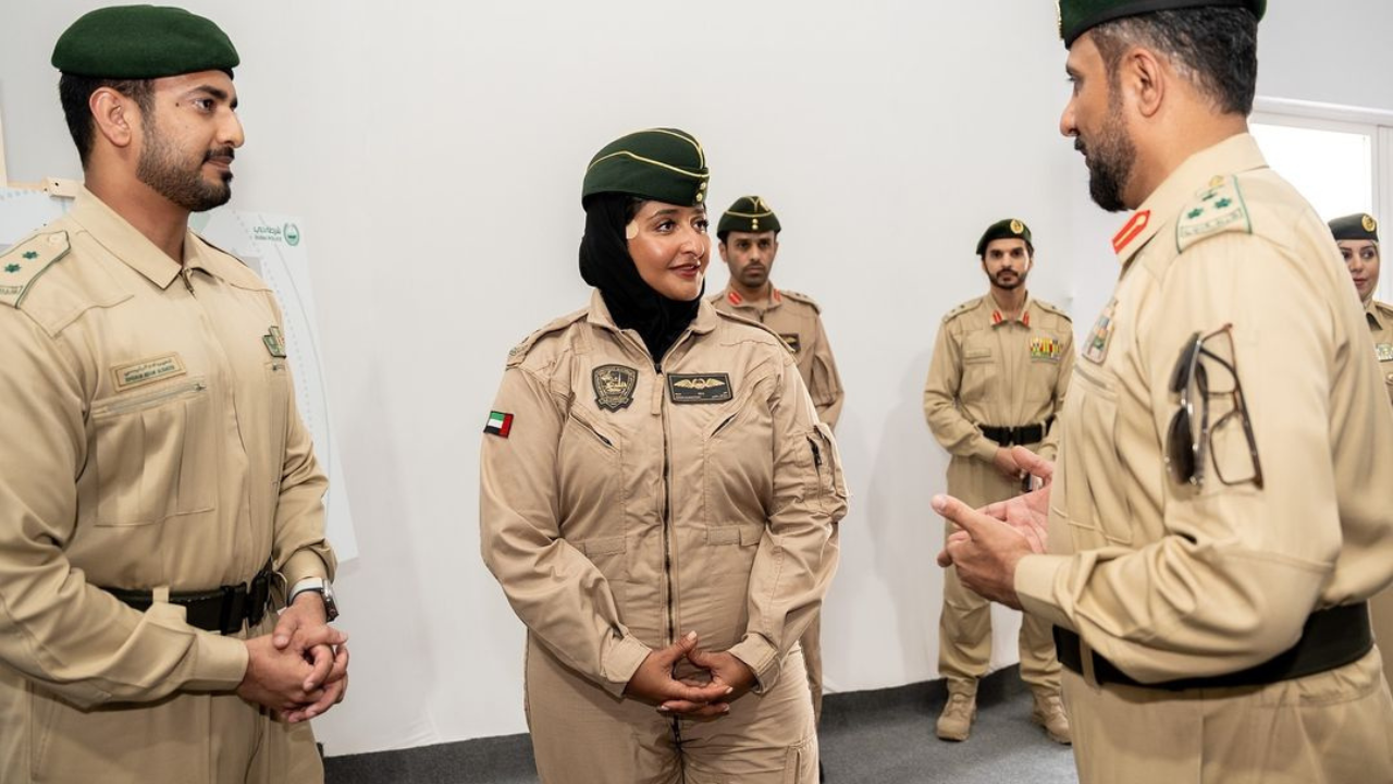 Sheikha Mozah Discusses The Role Of Women In The Military