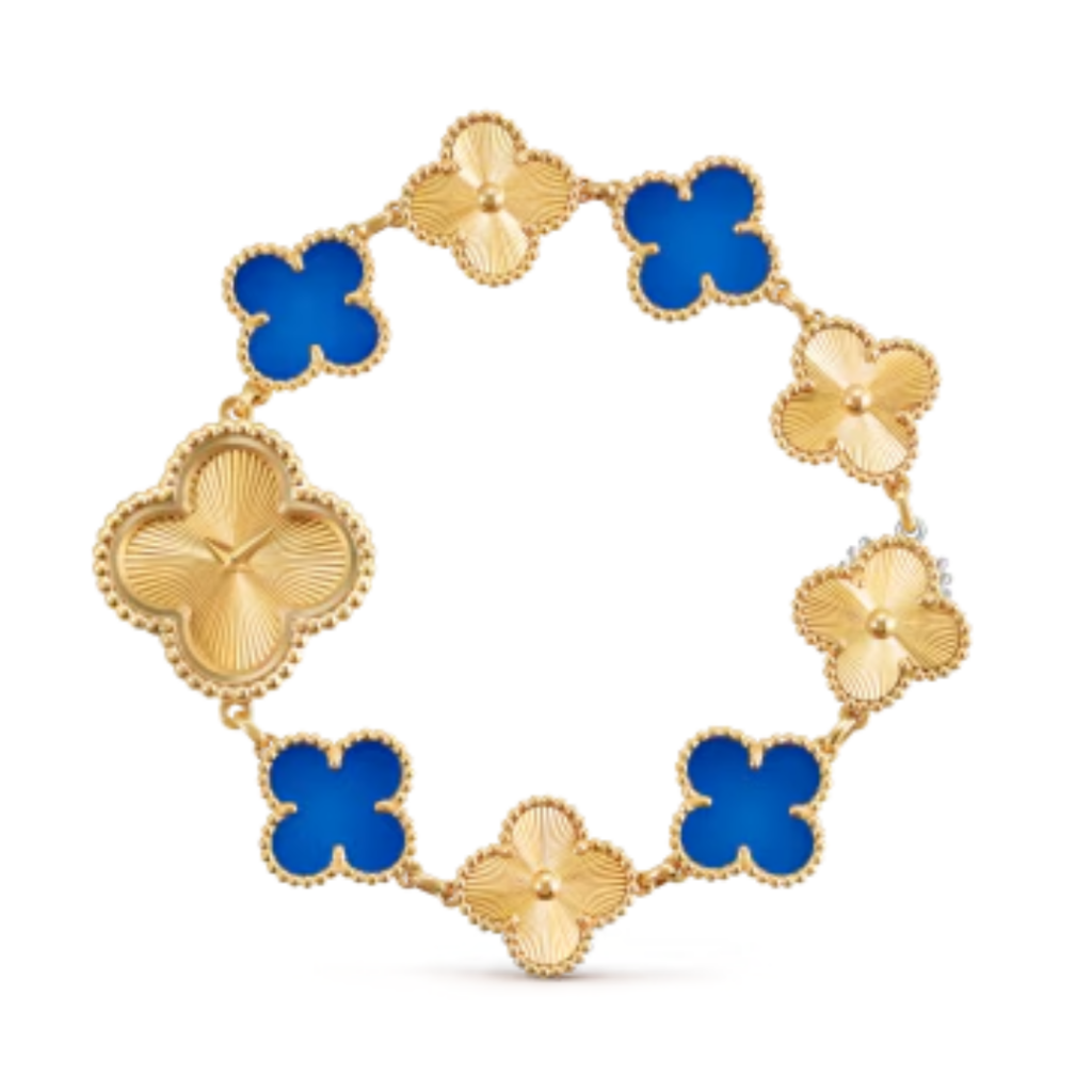 Van Cleef & Arpels Reimagines The Alhambra With Blue Agate