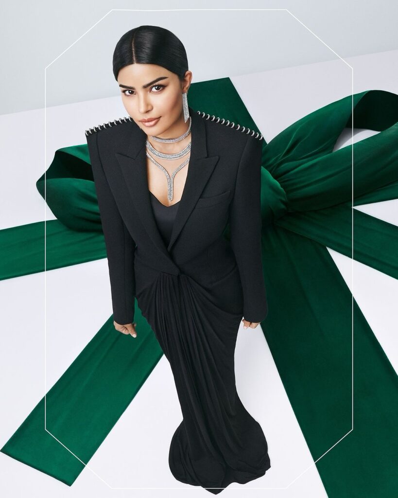 Mila Al Zahrani Stars In Boucheron's Holiday Campaign