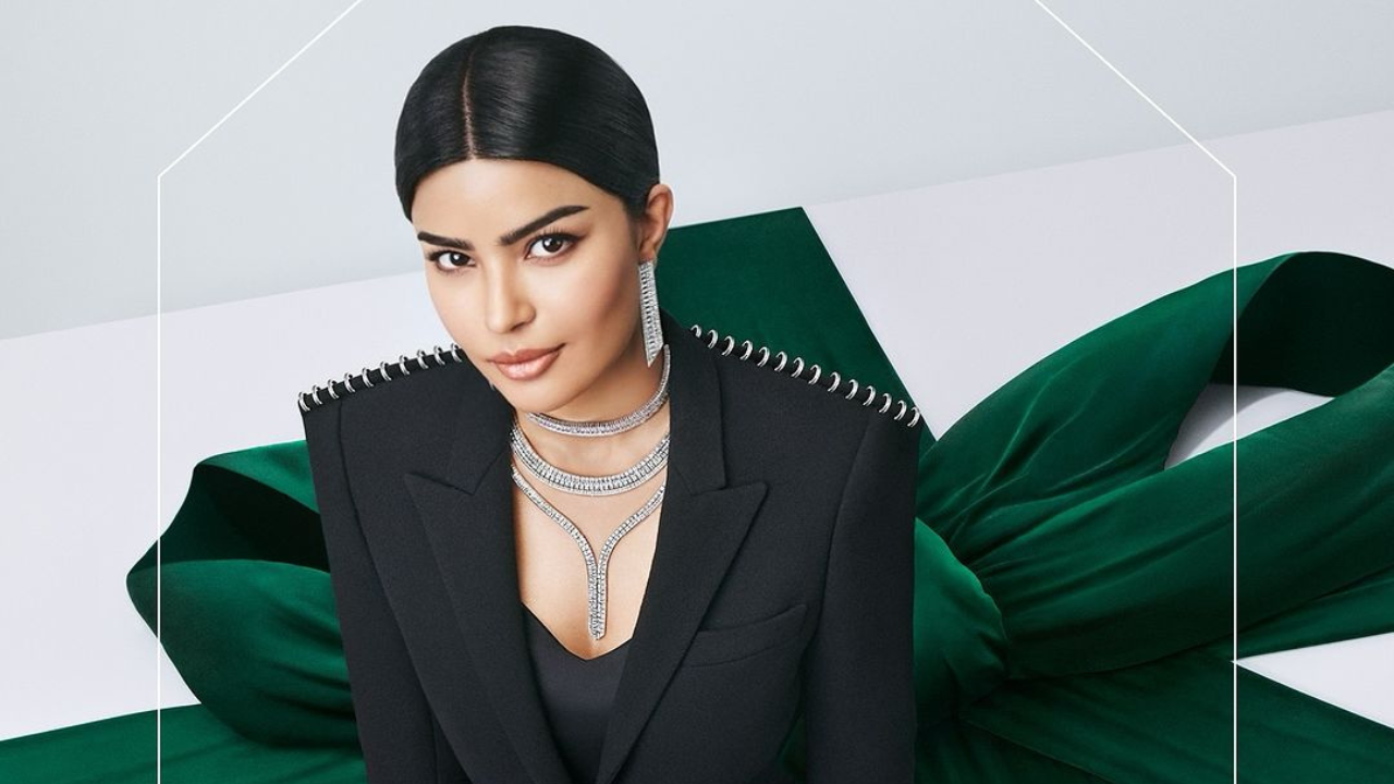 Mila Al Zahrani Stars In Boucheron's Holiday Campaign