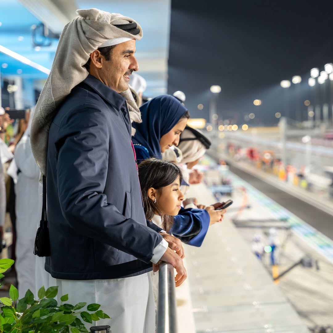 Qatari Royals Spotted Attending The Formula One Grand Prix