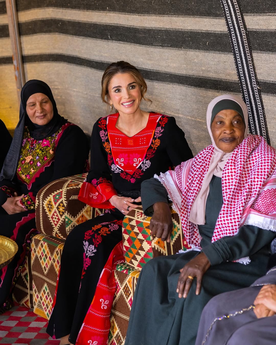 Queen Rania Visits Female Entrepreneurs Of Al Quwayrah