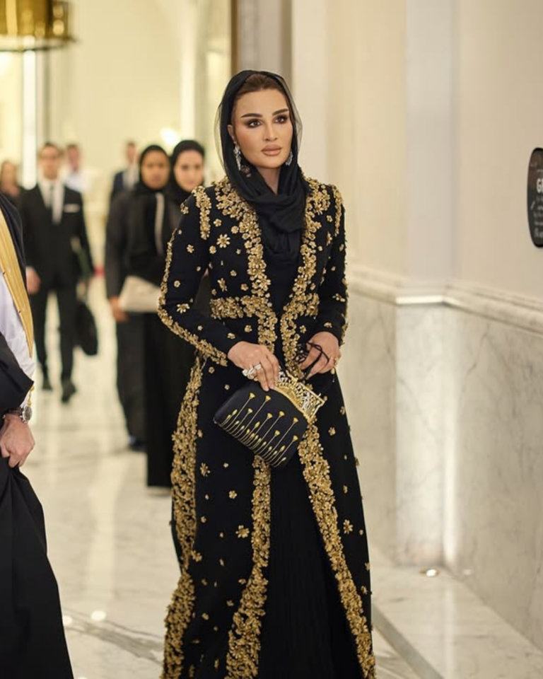 Sheikha Moza's Valentino Moment At The Mentor Arabia Gala