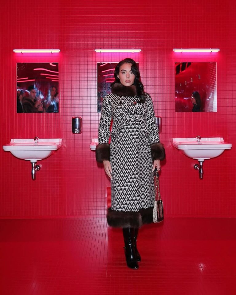 PFW: Georgina Rodriguez, Sheikha Al Mayassa’s FROW Moment At Valentino ...