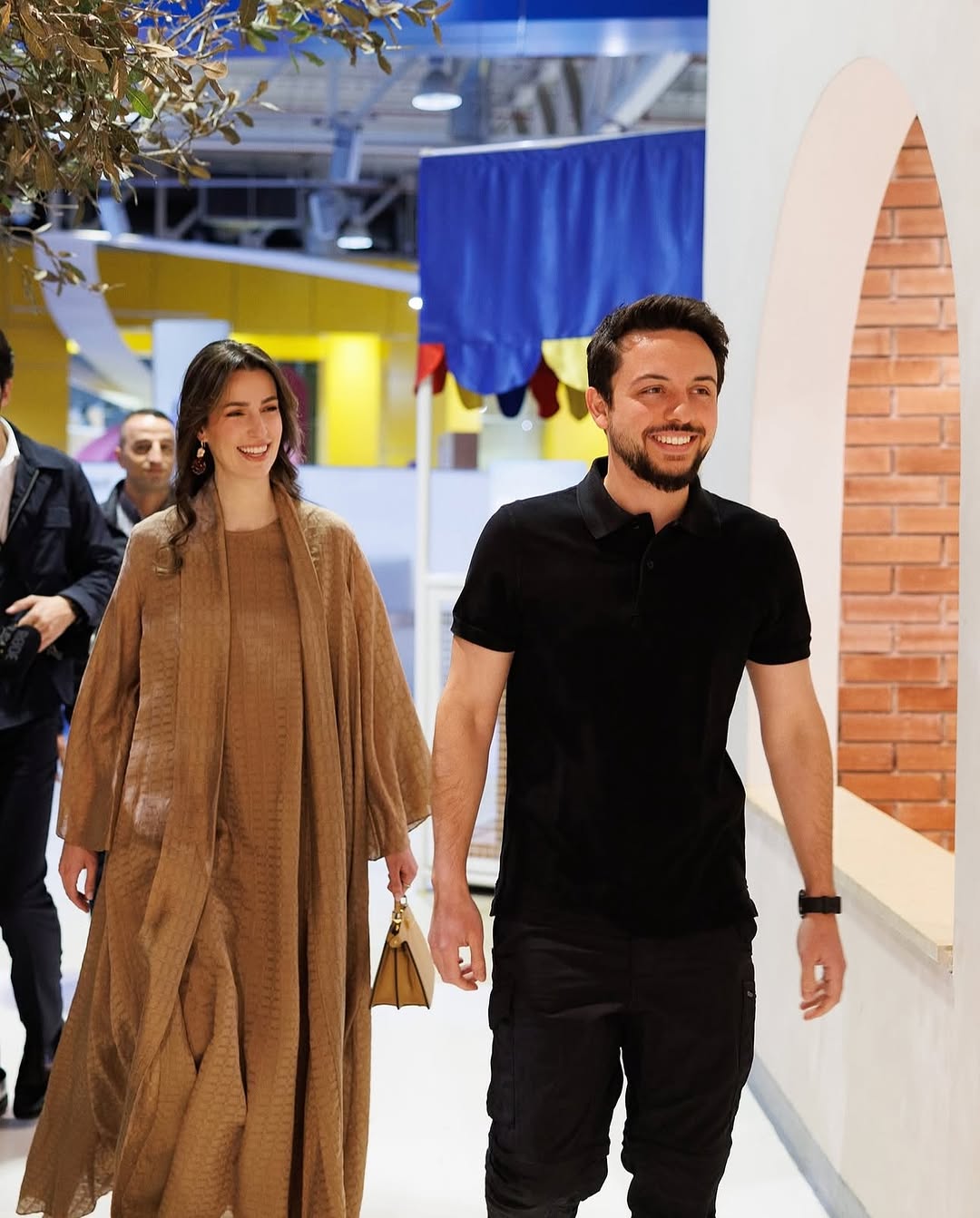 Princess Rajwa Wears A Dubai Brand During Royal Duties