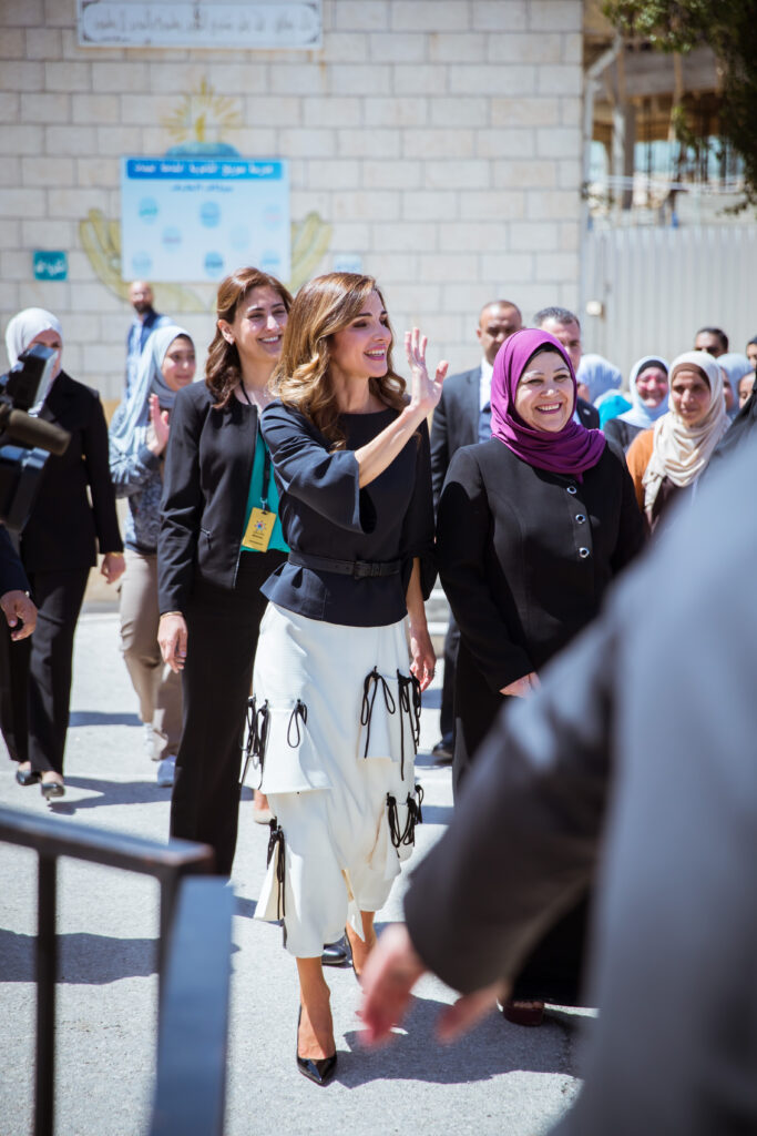 Queen Rania Passes Down This Staple Wardrobe Item To Princess Salma