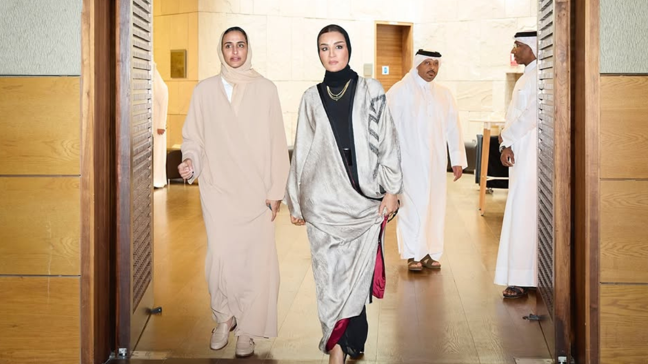 HH Sheikha Moza Latest Outfit Is A Masterclass In Modest Fashion