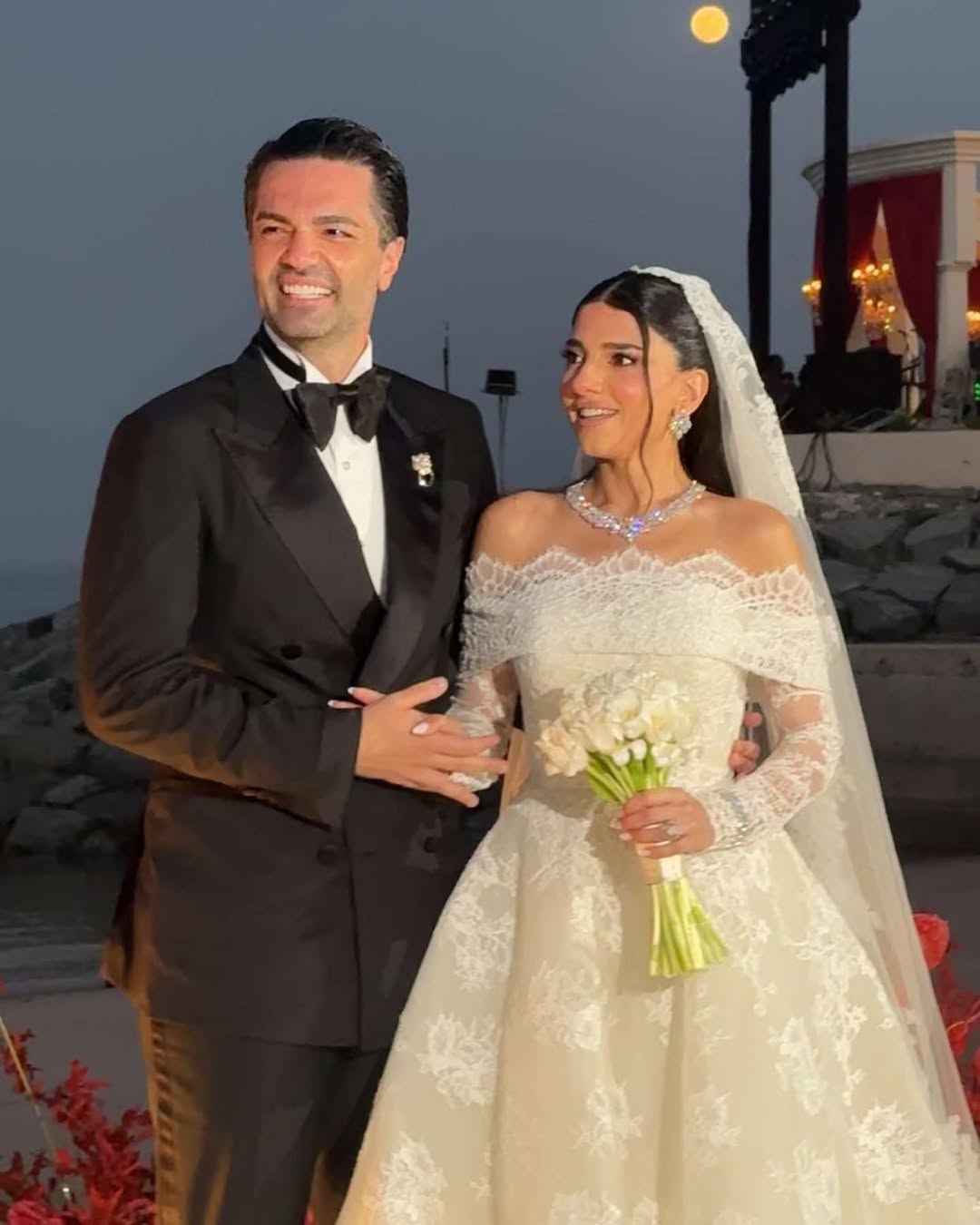 Dubai Influencer Narin's Beauty Ties The Knot Wearing Elie Saab