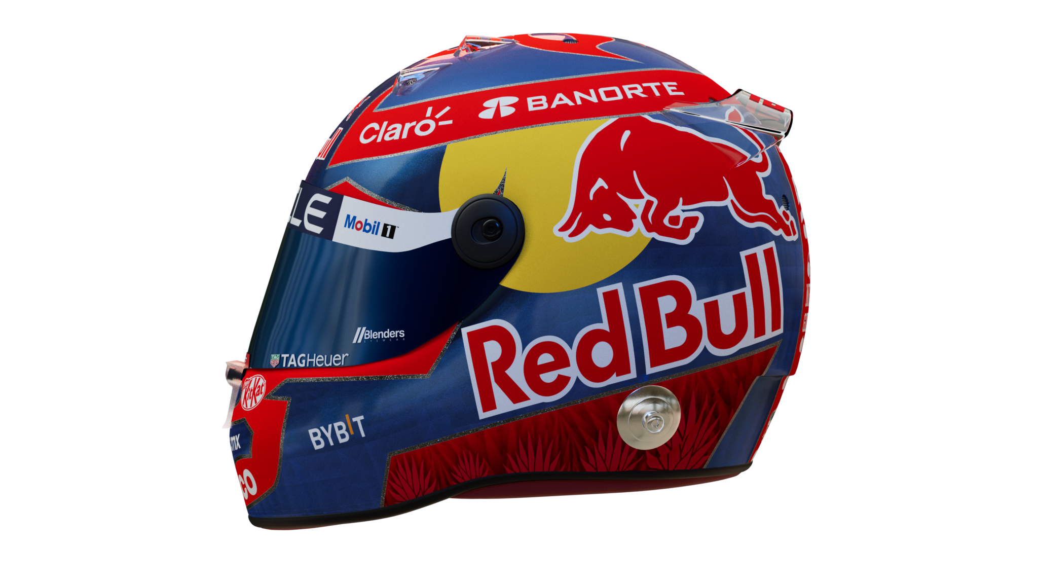 El Casco de ‘Checo’ Pérez en el Gran Premio de México 2024 es un ...