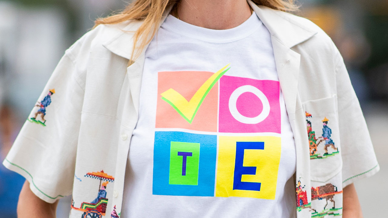Fashion-Forward Voting Merch for 2020 Election | Grazia