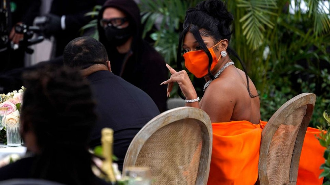 Masks Matching Is The Best Trend To Come Out Of The 2021 Grammys