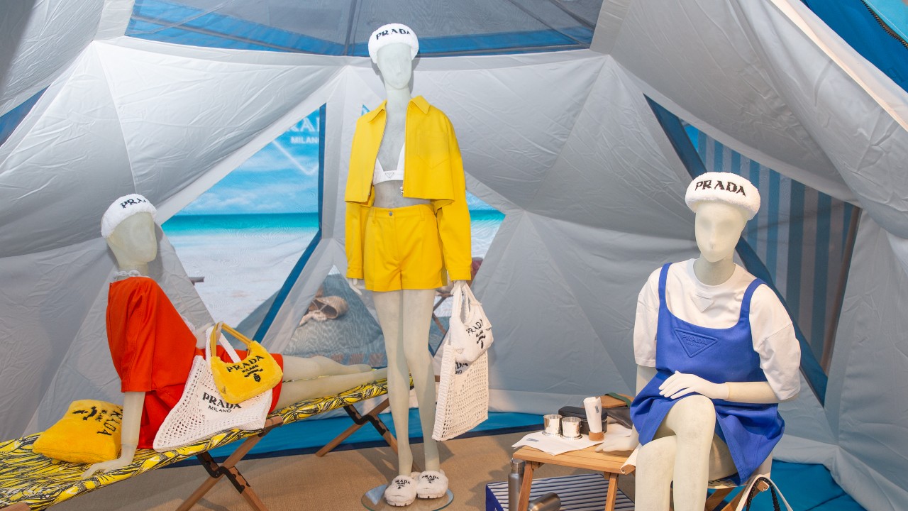 Prada Is Inviting You Outdoors This Summer To Shop Its Pop-Up