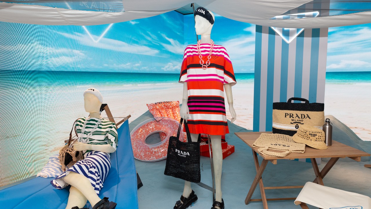 Prada Is Inviting You Outdoors This Summer To Shop Its Pop-Up