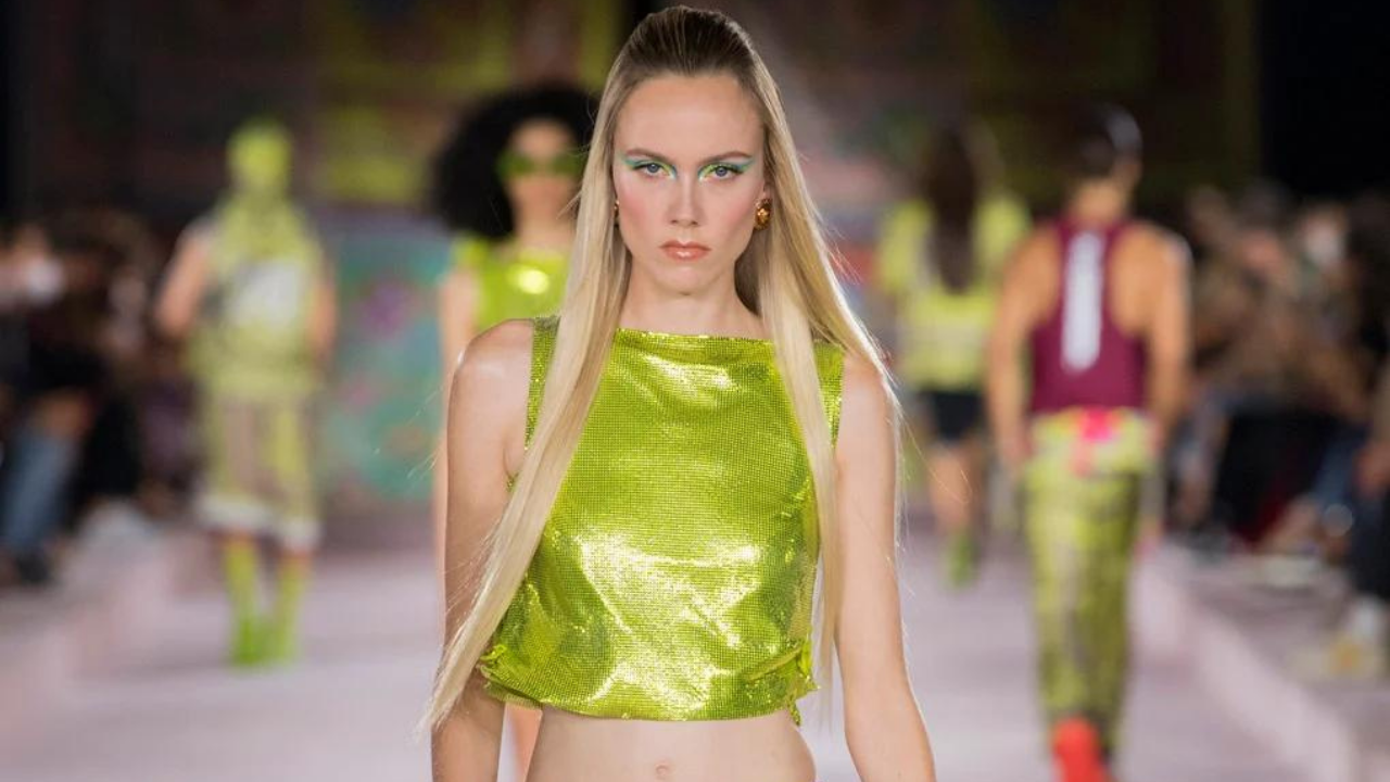 SHOP NOW: Fashion's Metallic Mesh Trend - Grazia USA