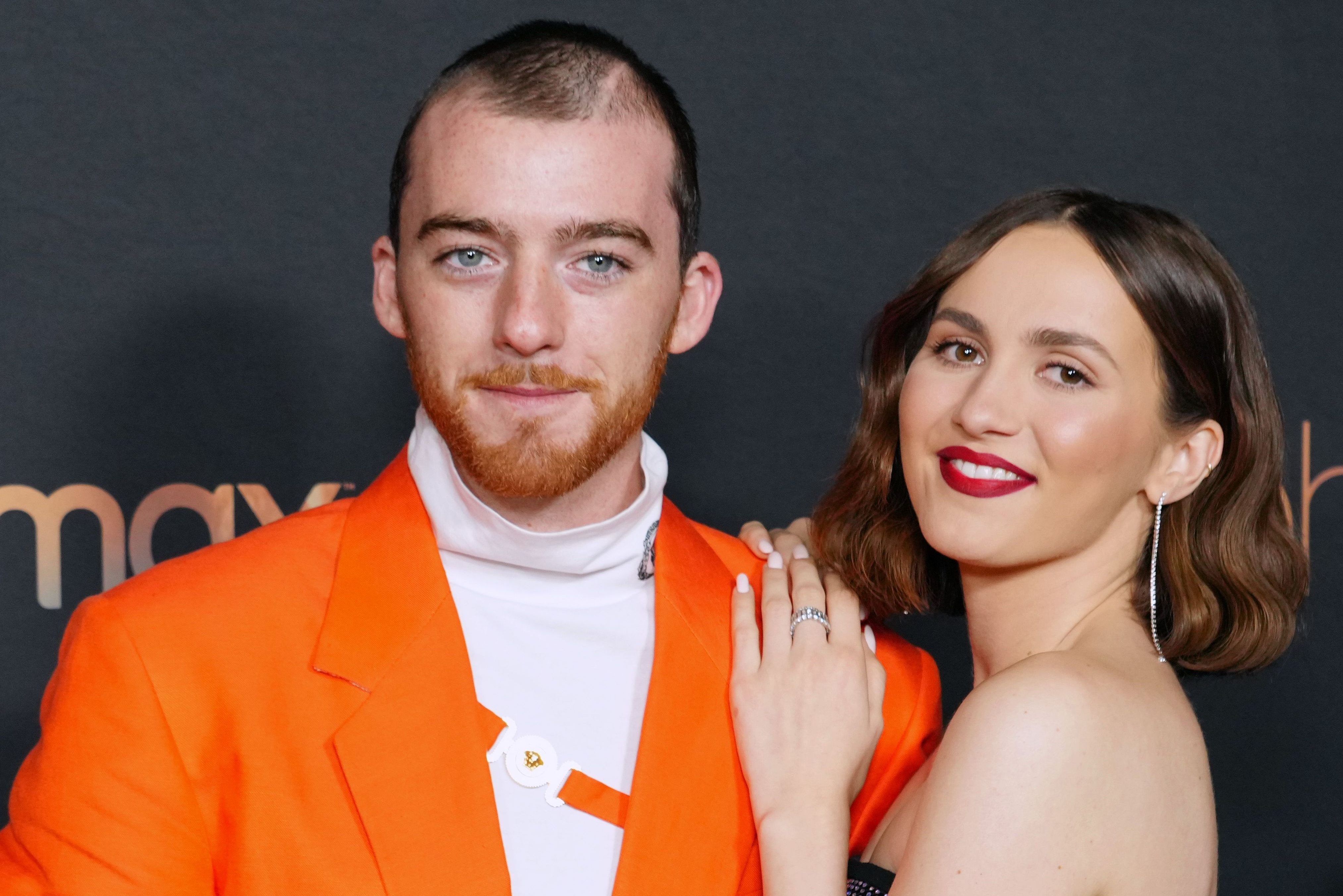 Euphoria's Angus Cloud and Maude Apatow Wear Matching Looks NYFW