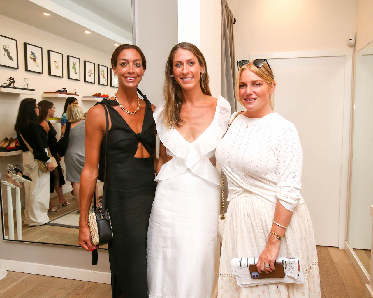 Manolo Blahnik Celebrated Summer Collection at East Hampton Boutique