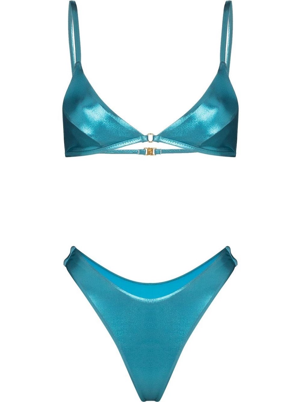 Shop the Metallic Swimsuit Trend This Summer