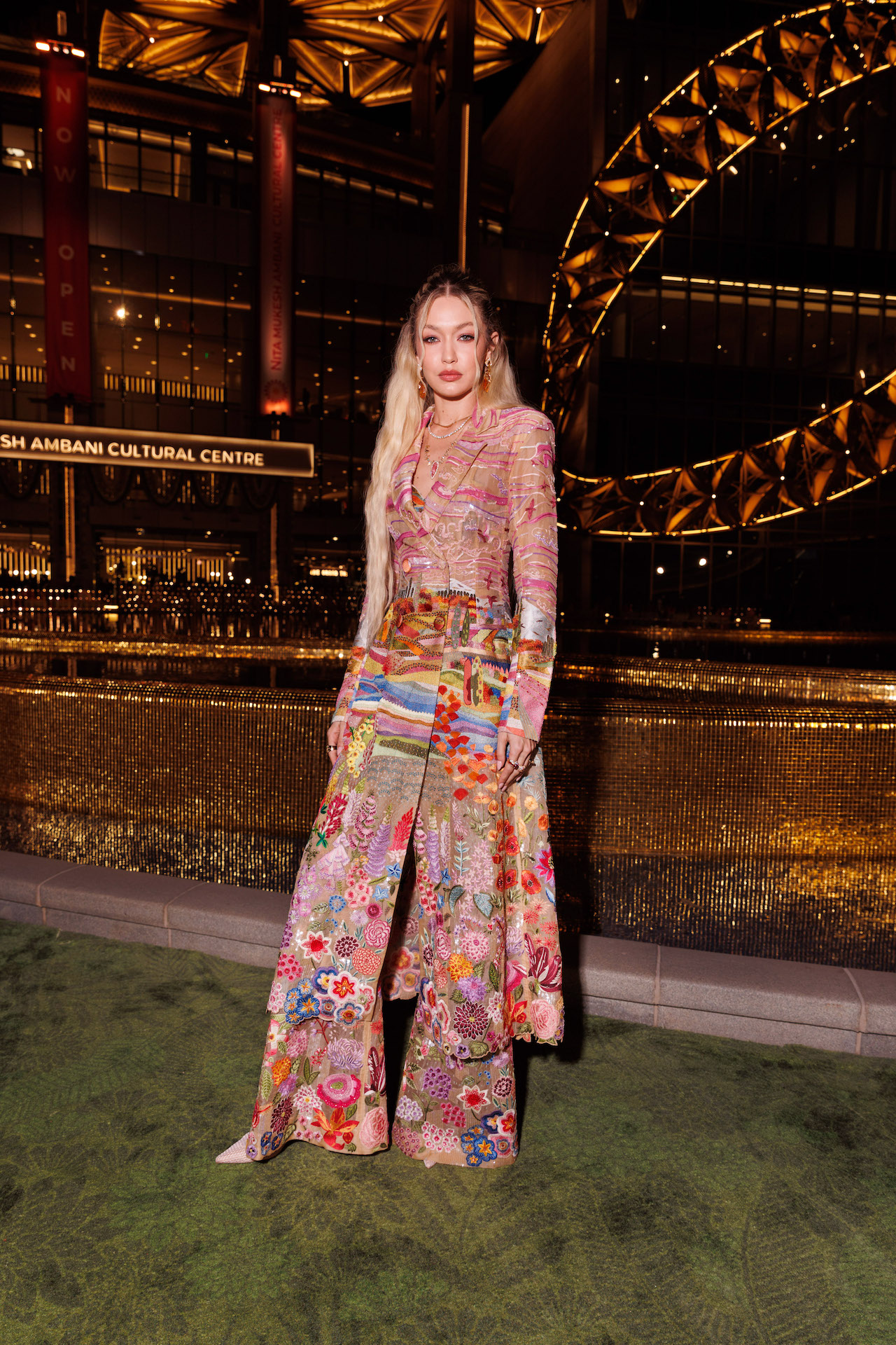 Gigi Hadid, Zendaya Attend Nita Ambani Cultural Centre Opening