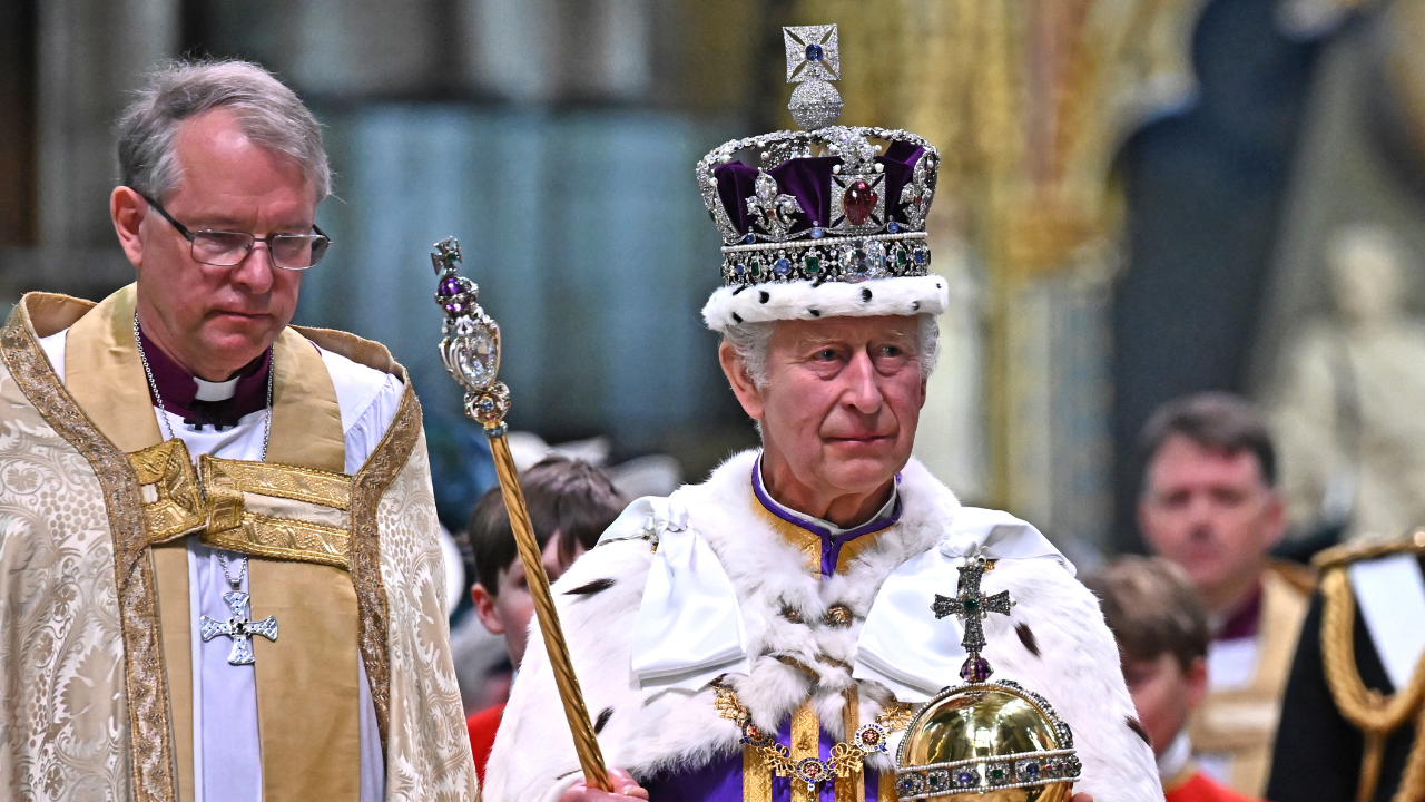 King Charles Wears St. Edward Crown at Coronation