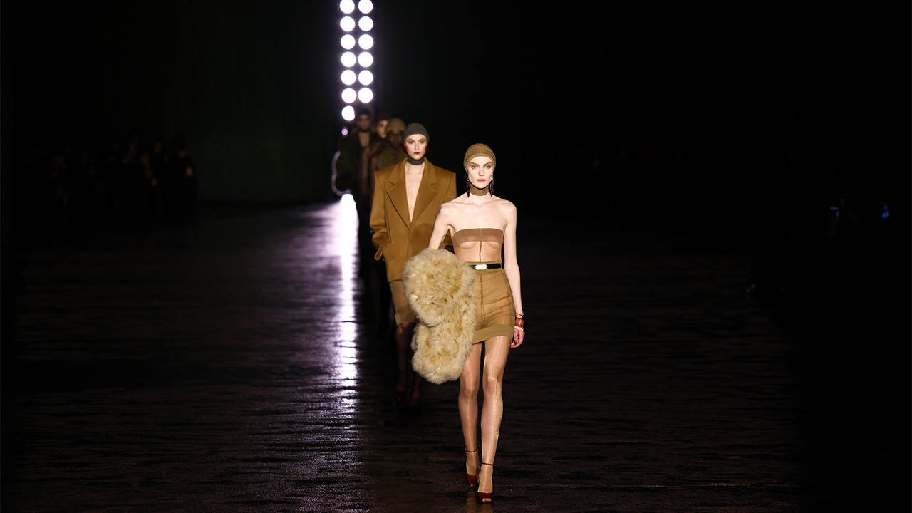 Saint Laurent Winter 2024: X-Ray Vision