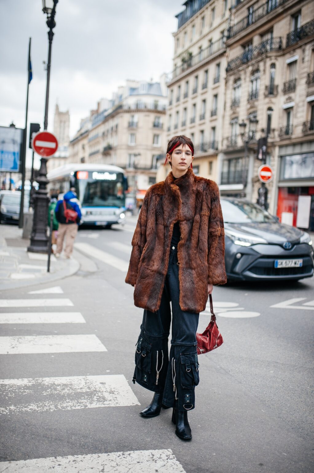 PFW FW24 Street Style: A Mix of 70s & Bold Trends