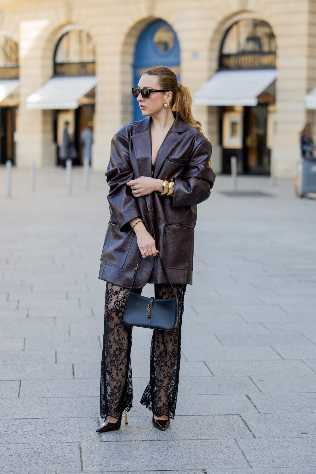 PFW FW24 Street Style: A Mix of 70s & Bold Trends