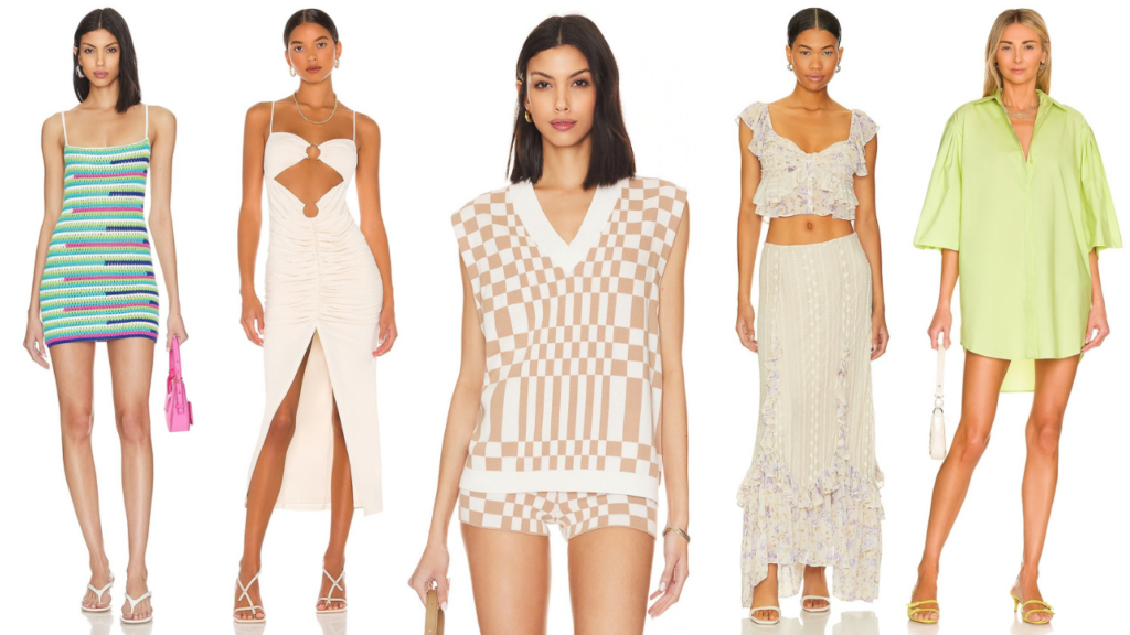 Revolve Revs Up Spring with Nostalgic Chic & Bold Trends